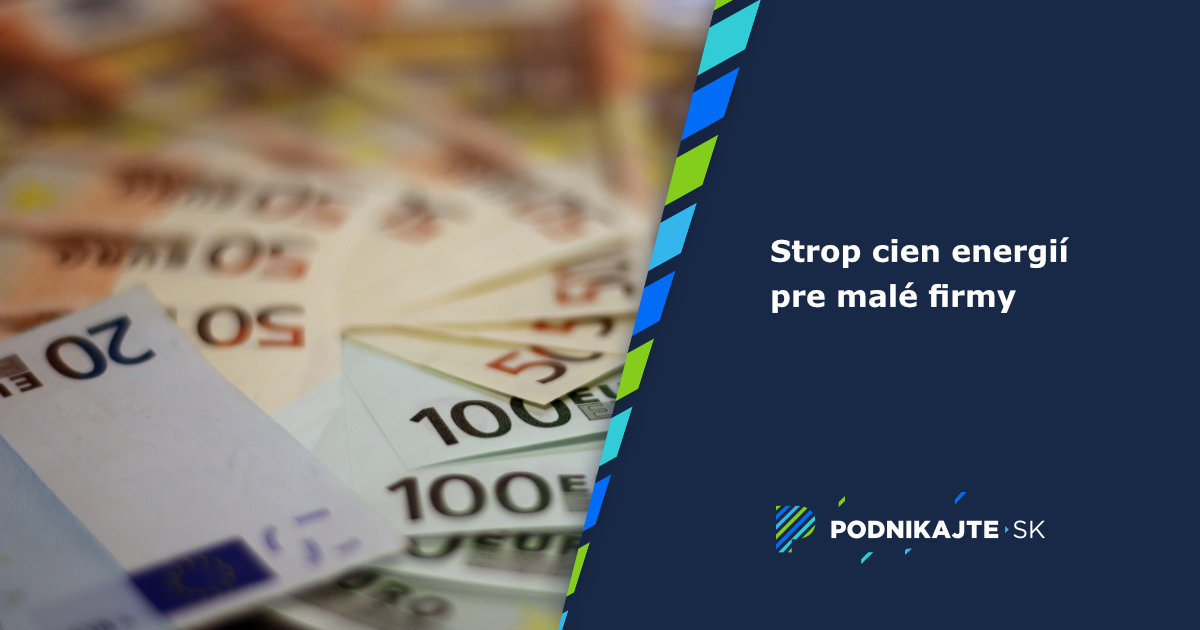 Zastropovanie cien elektriny a plynu pre malé firmy v roku 2023 | Podnikajte.sk